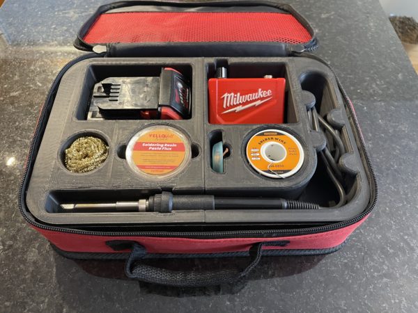 Milwaukee M18 T12 Soldering Station – 3D Printed